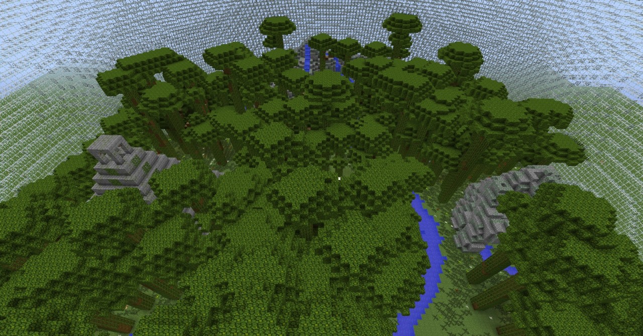 KitPVP Map 1: Jungle Minecraft Map