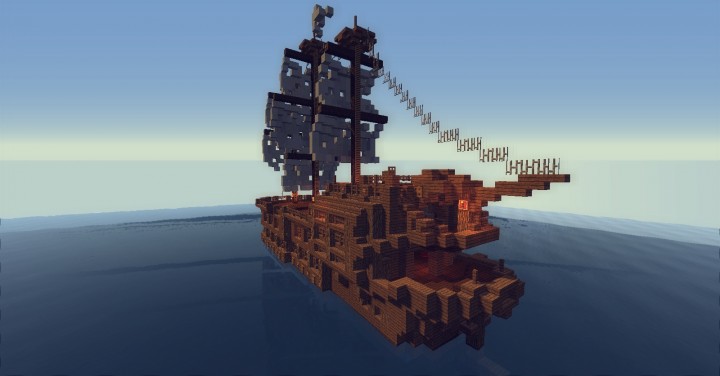 Pirates of the Caribbean: The Flying Dutchman Minecraft Map