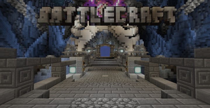 Cave of ice - Battlecrafts Factions Ice spawn Minecraft Map
