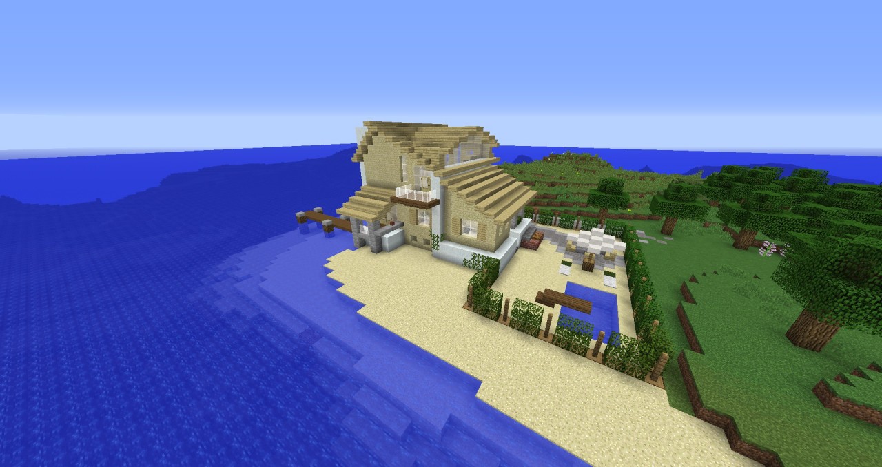Sea House Minecraft Map