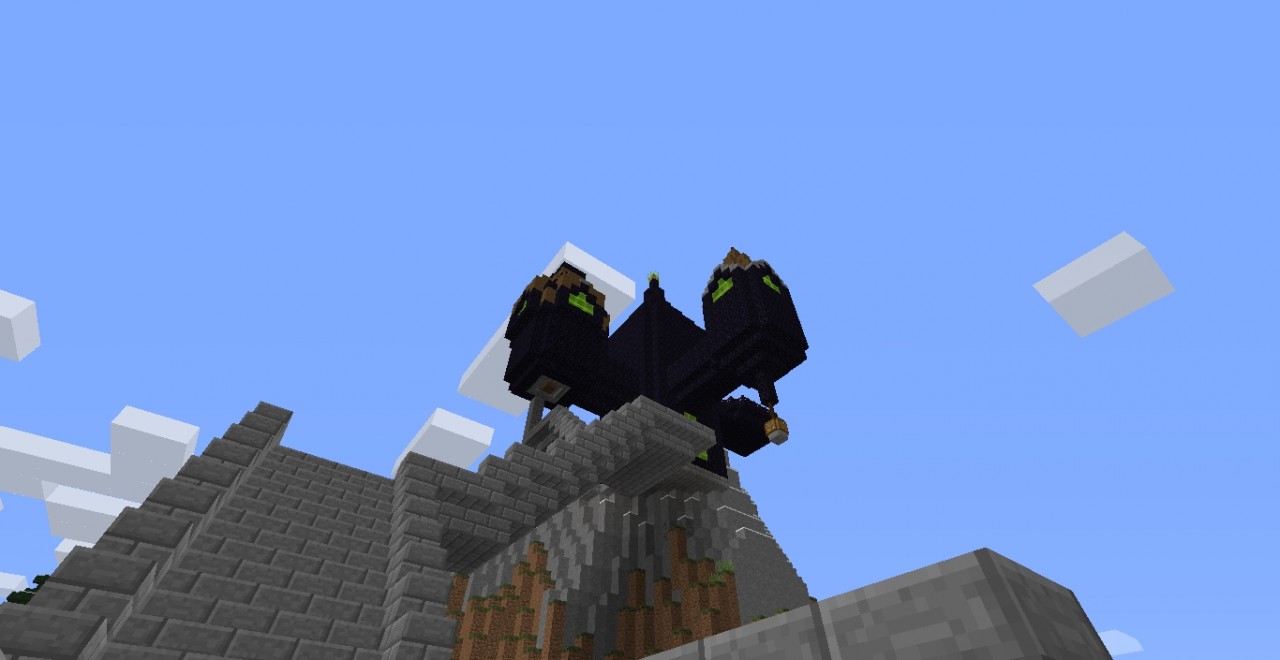 Creepy Witch Hut Castle Minecraft Map