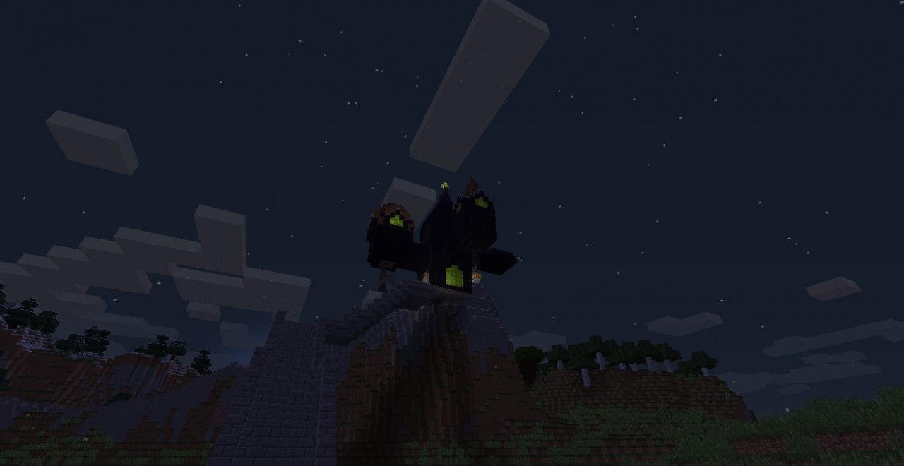 Creepy Witch Hut Castle Minecraft Map