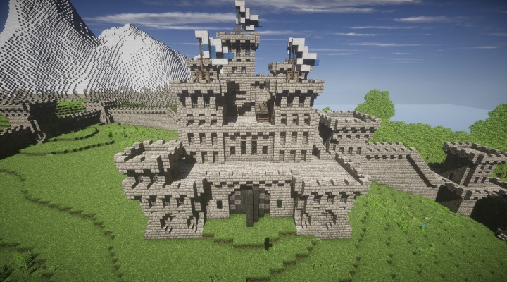 medieval keep Minecraft Map