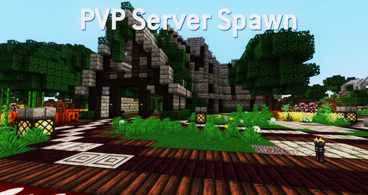 My PVP Server Spawn Minecraft Map