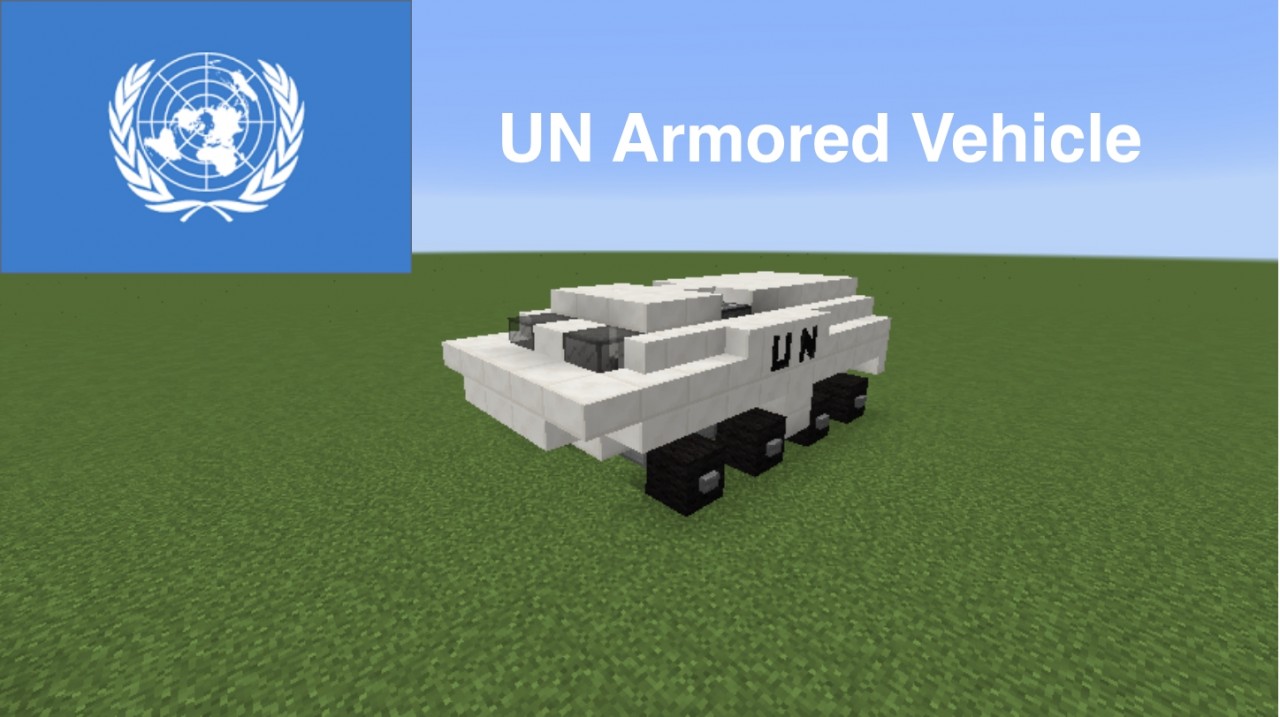 UN Armored Vehicle Minecraft Map