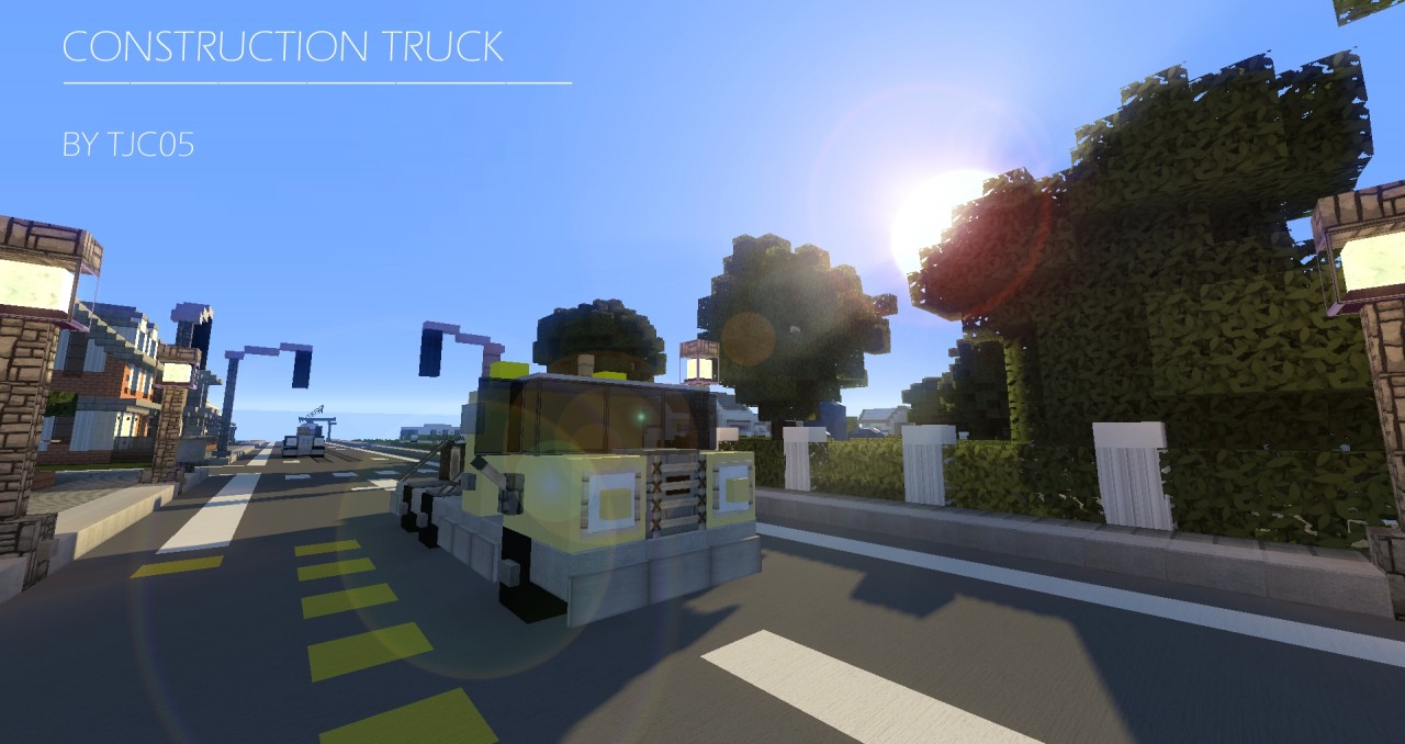 vehicle - construction Truck Minecraft Map