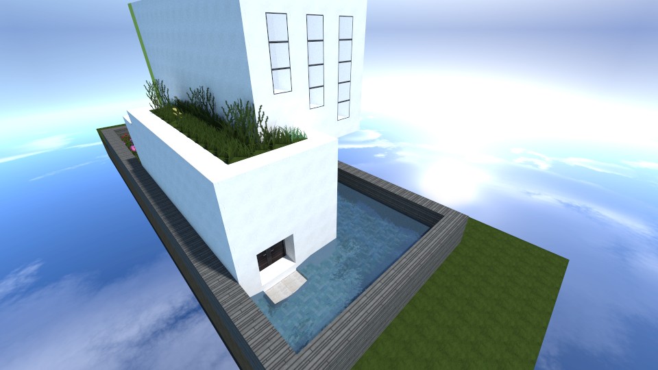 Cube - An Ultra-modern Minecraft house Minecraft Map