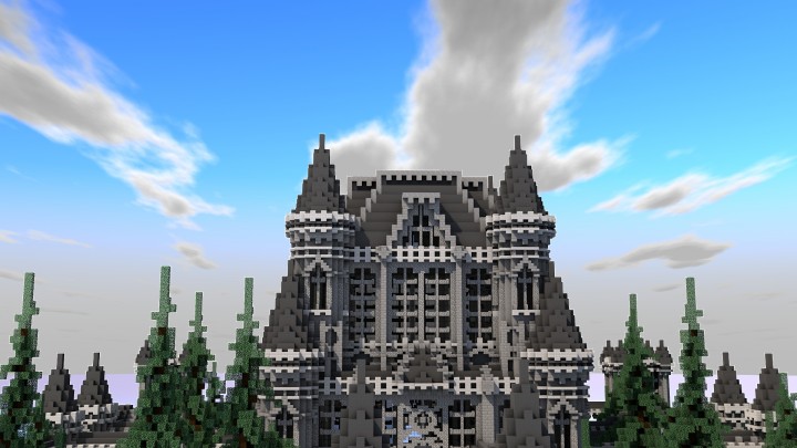 Stone castle (Faction Spawn) Minecraft Map