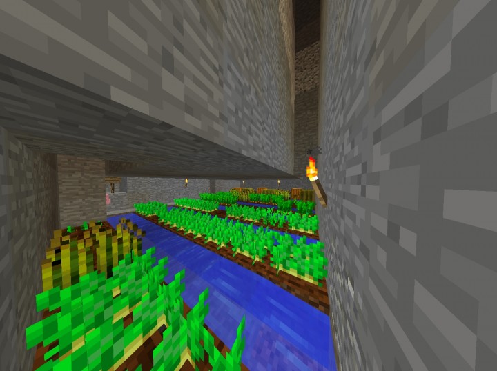 underground mansion Minecraft Map