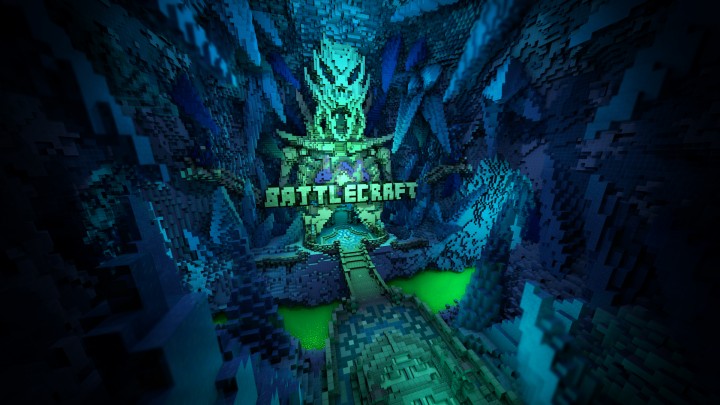 Cave of ice - Battlecrafts Factions Ice spawn Minecraft Map