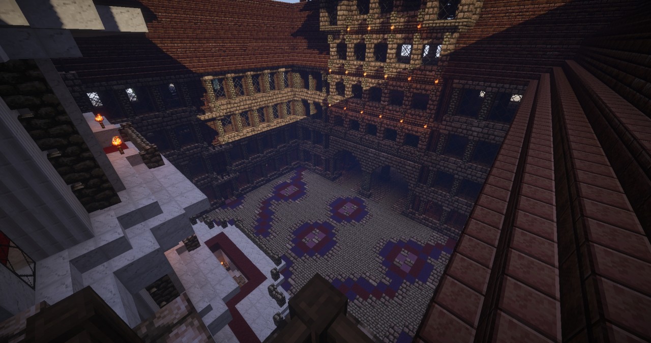 Medieval trading post Minecraft Map