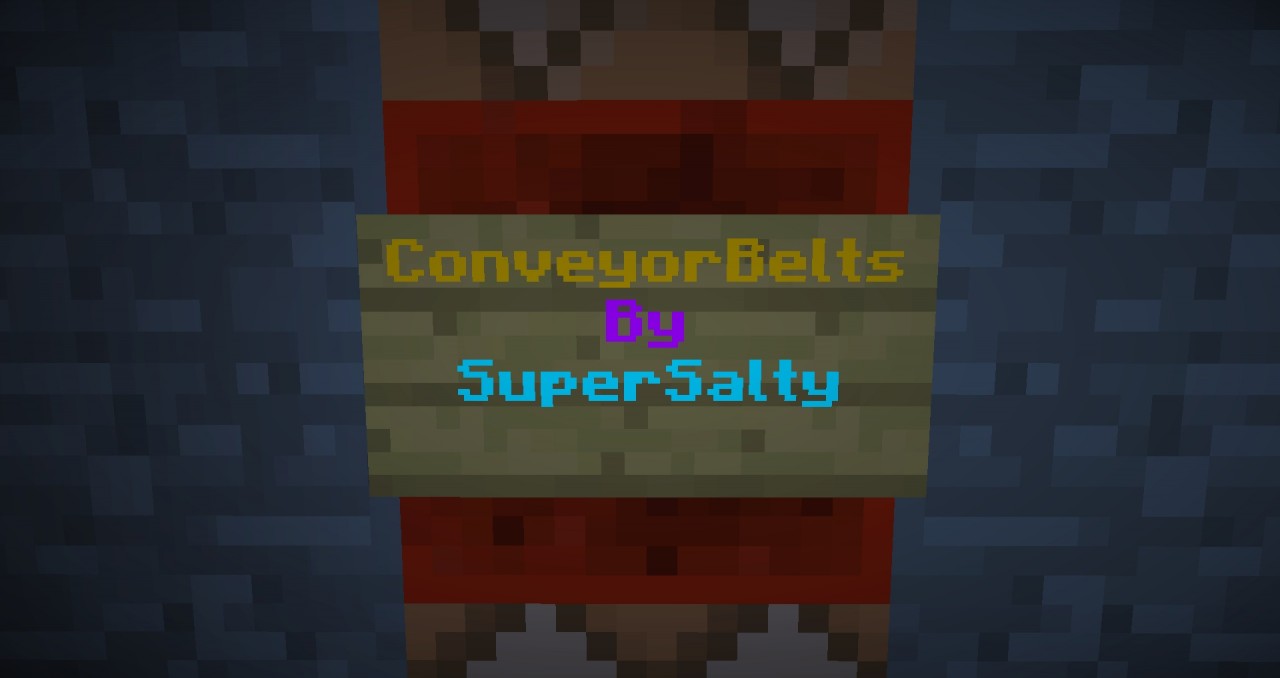 Conveyor Belts | Vanilla | 1.7 & Up | Minecraft Map