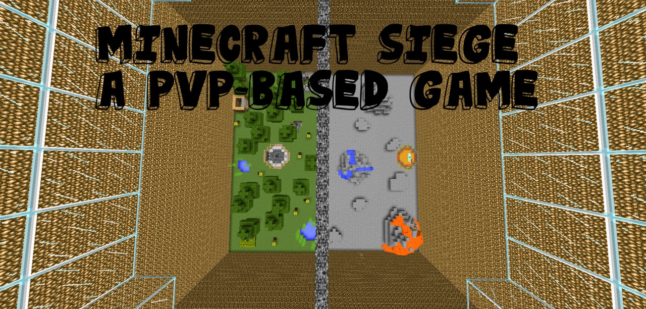 Minecraft Siege| A PVP-Based Game Minecraft Map