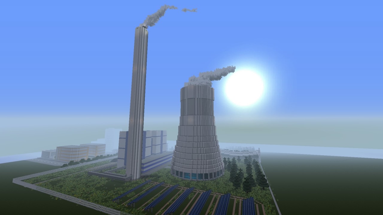 Coal Power Plant | Capital City PS4 Minecraft Map