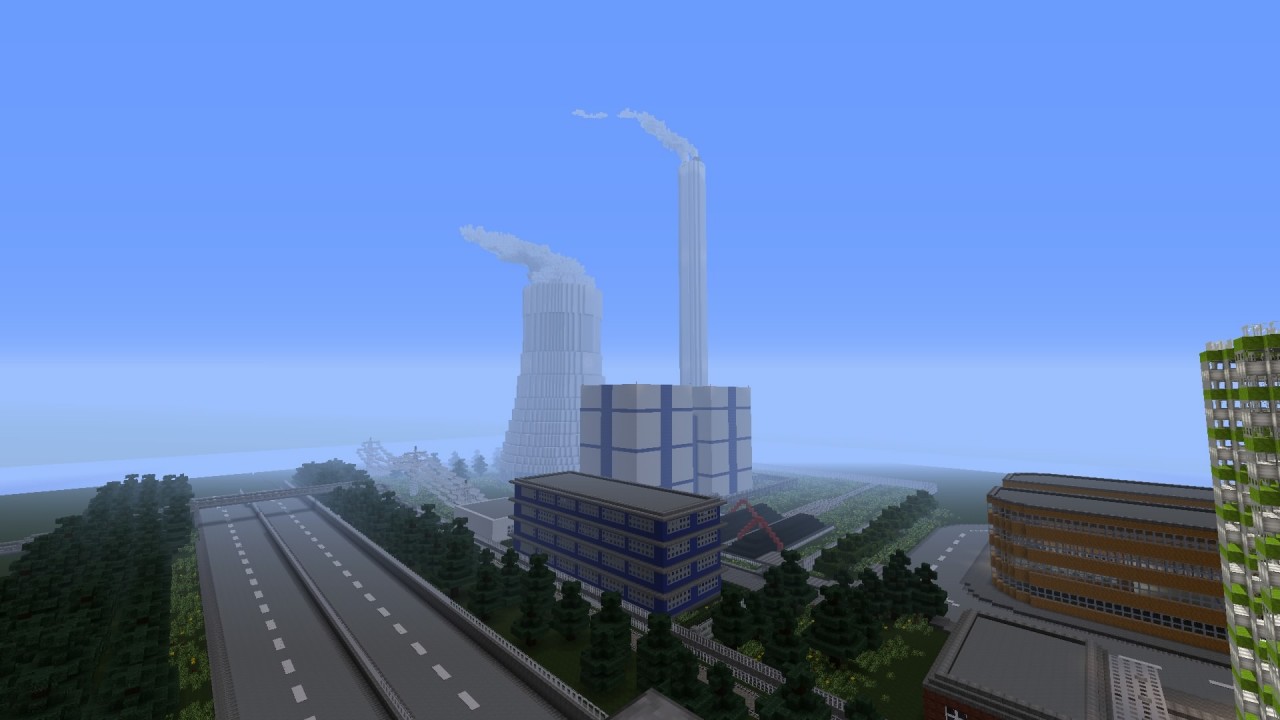 Coal Power Plant | Capital City PS4 Minecraft Map