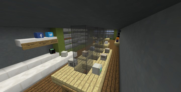 Small store Minecraft Map