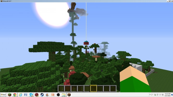 Bacca Forest : Youtubers vs Fans Minecraft Map