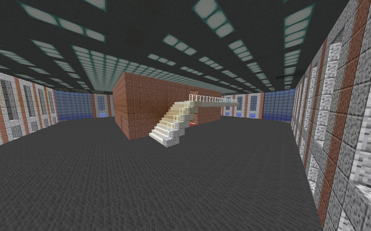 Modern Office Building Skyscraper (32 Floors w/ Stairwells and Elevator ...