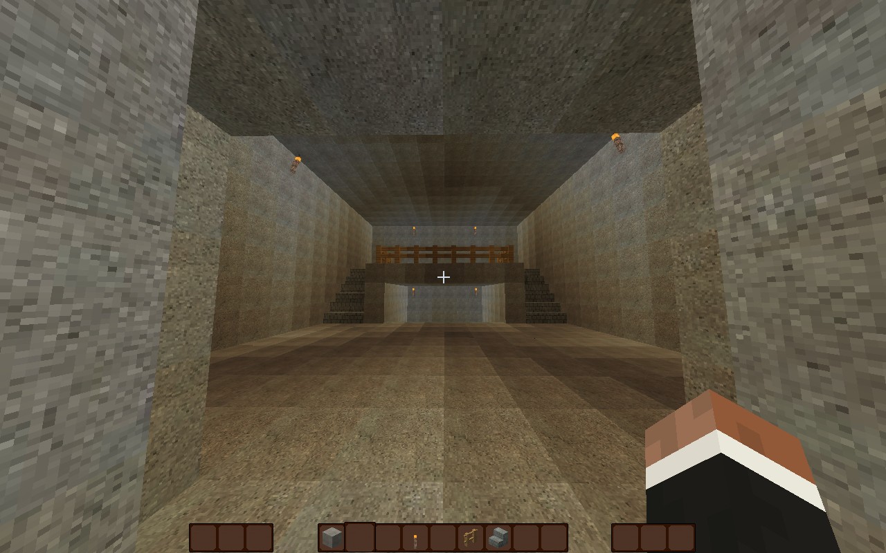 Underground House Minecraft Map