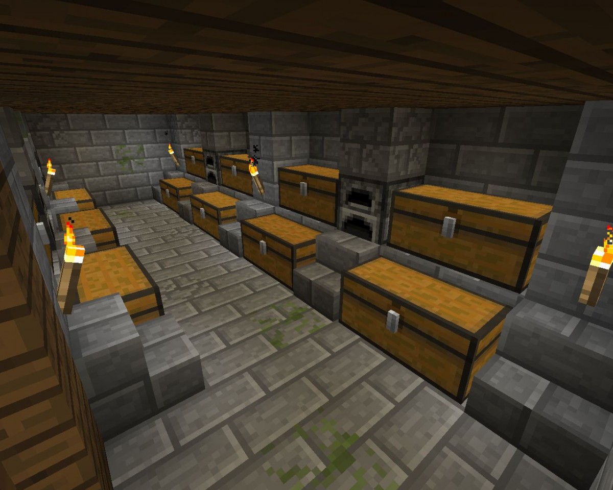 birch & spruce house Minecraft Map