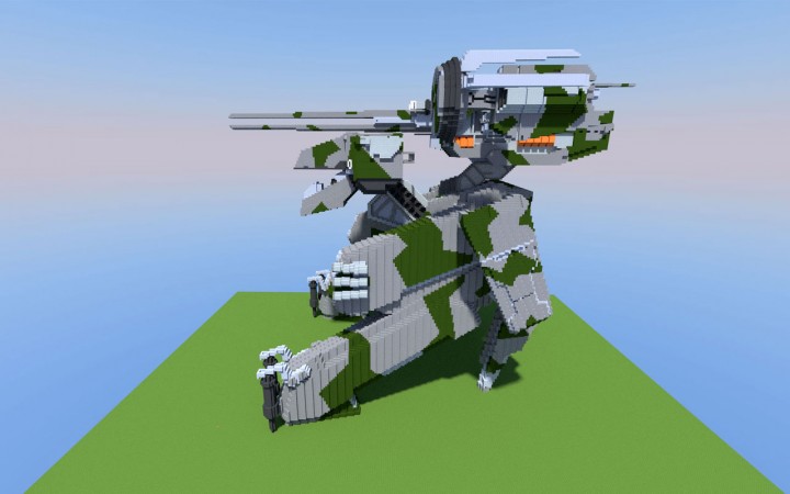 Metal Gear REX Minecraft Map