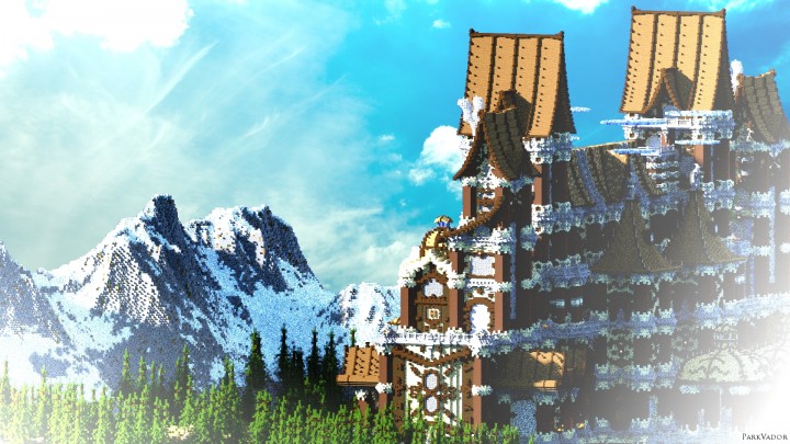 The magician academy Minecraft Map