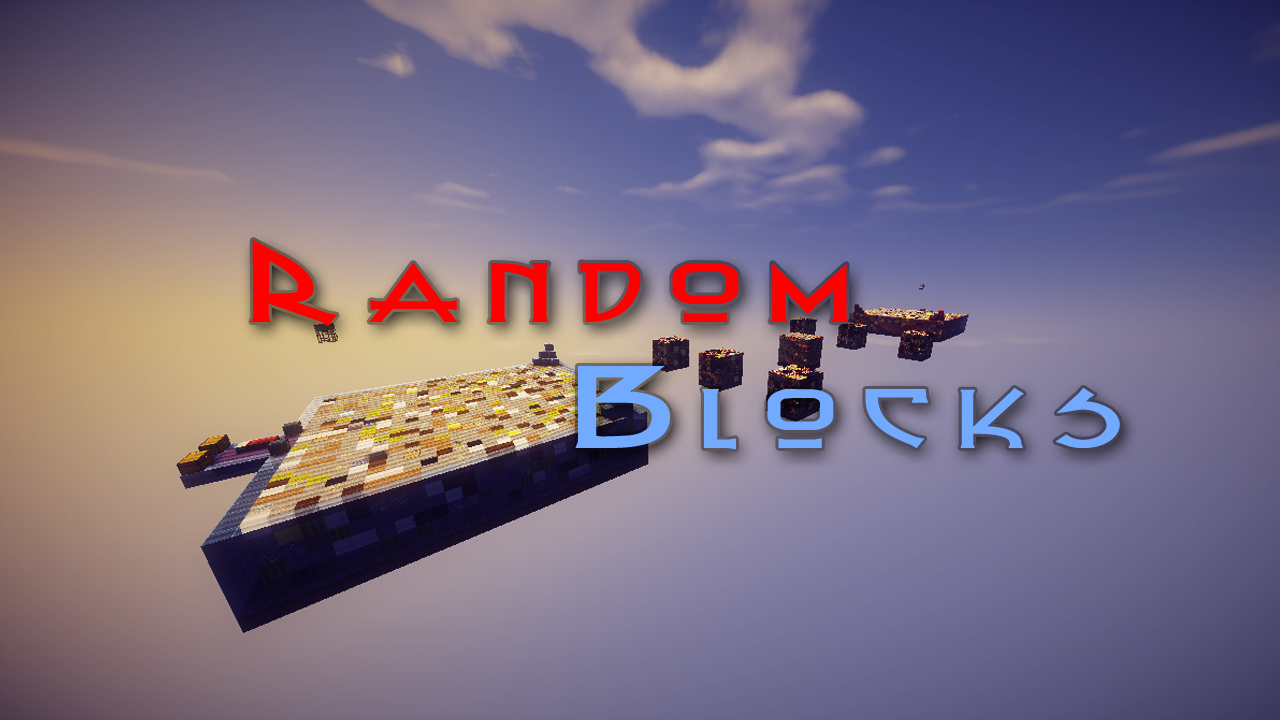 Random Blocks Minecraft Map