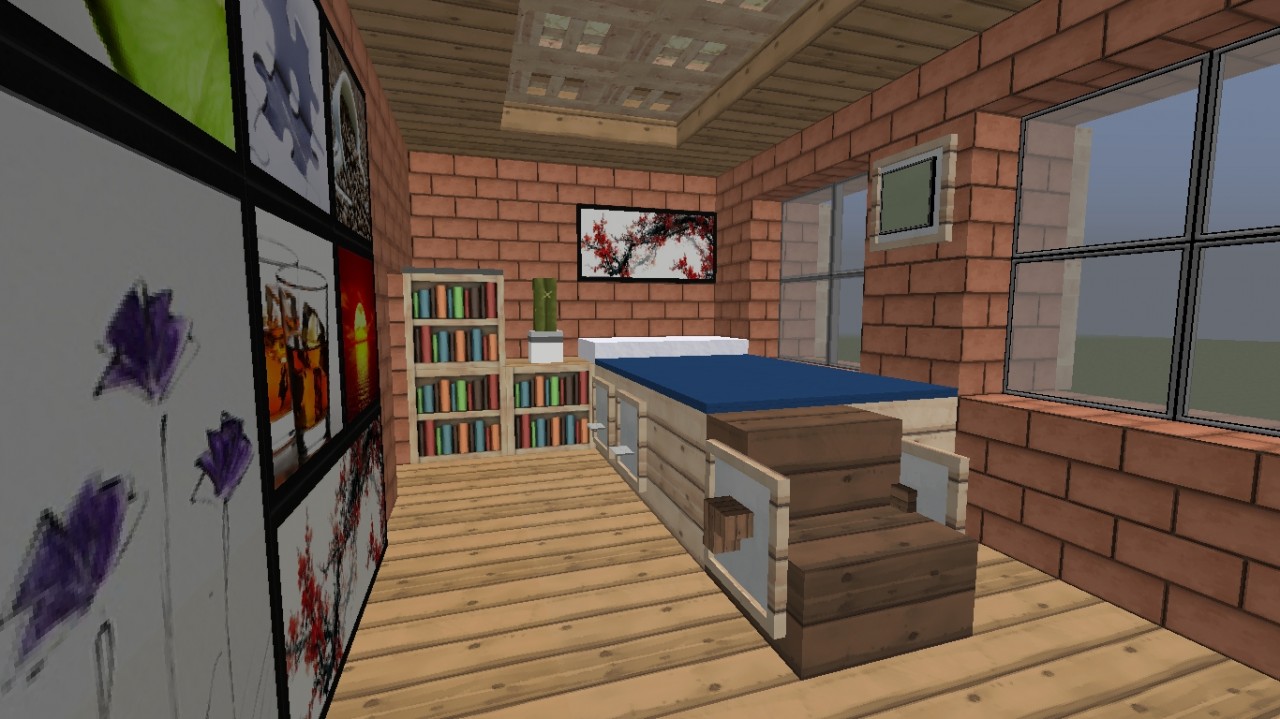 3-Bedroom Family House Minecraft Map