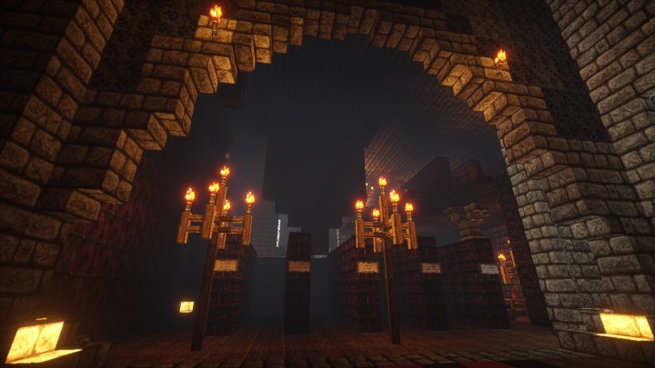 Bloodlite Manor - Vampire's Den Minecraft Map