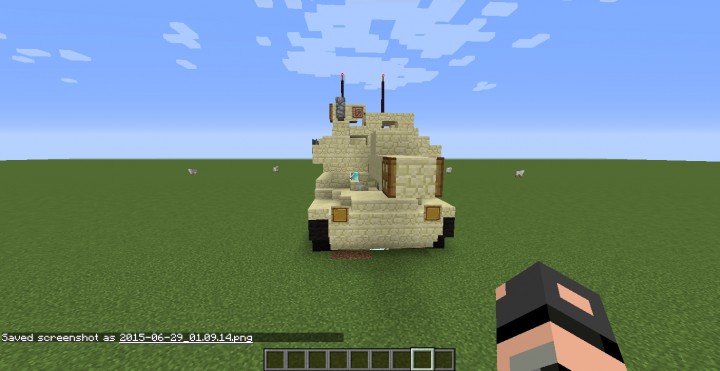 M1A1 abrams Minecraft Map