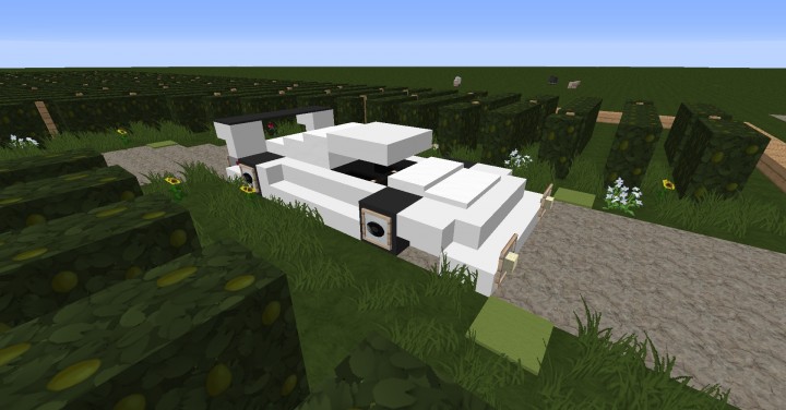 Minecraft - Luxury car Minecraft Map