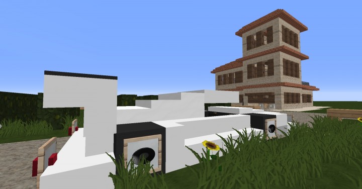 Minecraft - Luxury car Minecraft Map