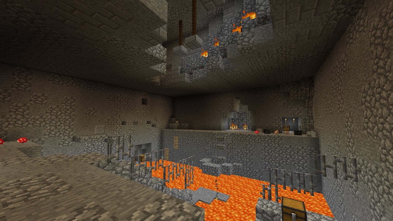 The Lava Dungeon Minecraft Map