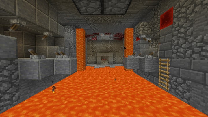 The Lava Dungeon Minecraft Map