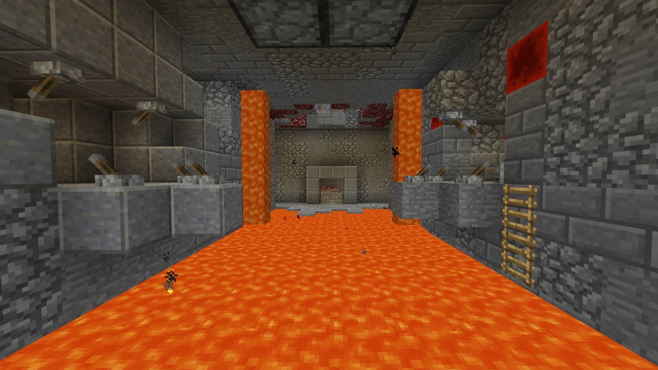 The Lava Dungeon Minecraft Map