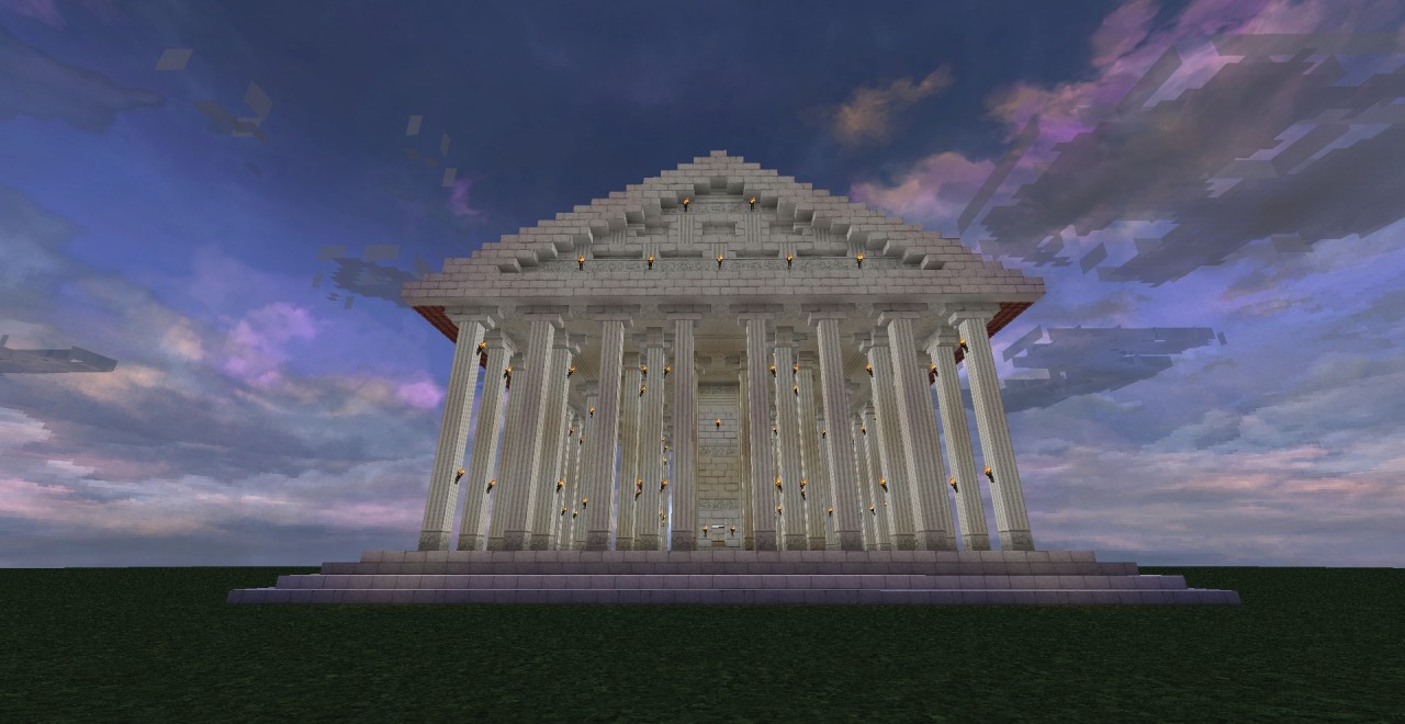 Roman Temple Minecraft Map