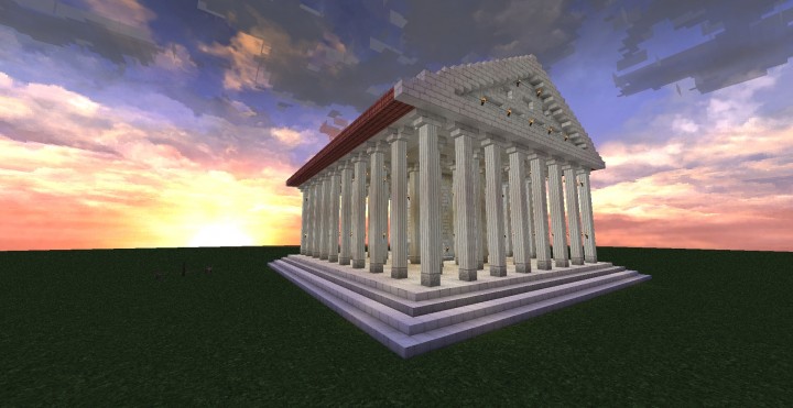 Roman Temple Minecraft Map