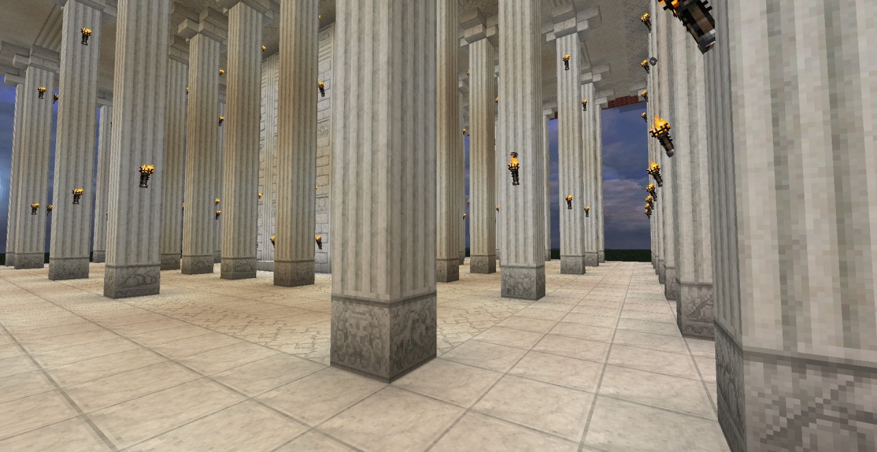 Roman Temple Minecraft Map