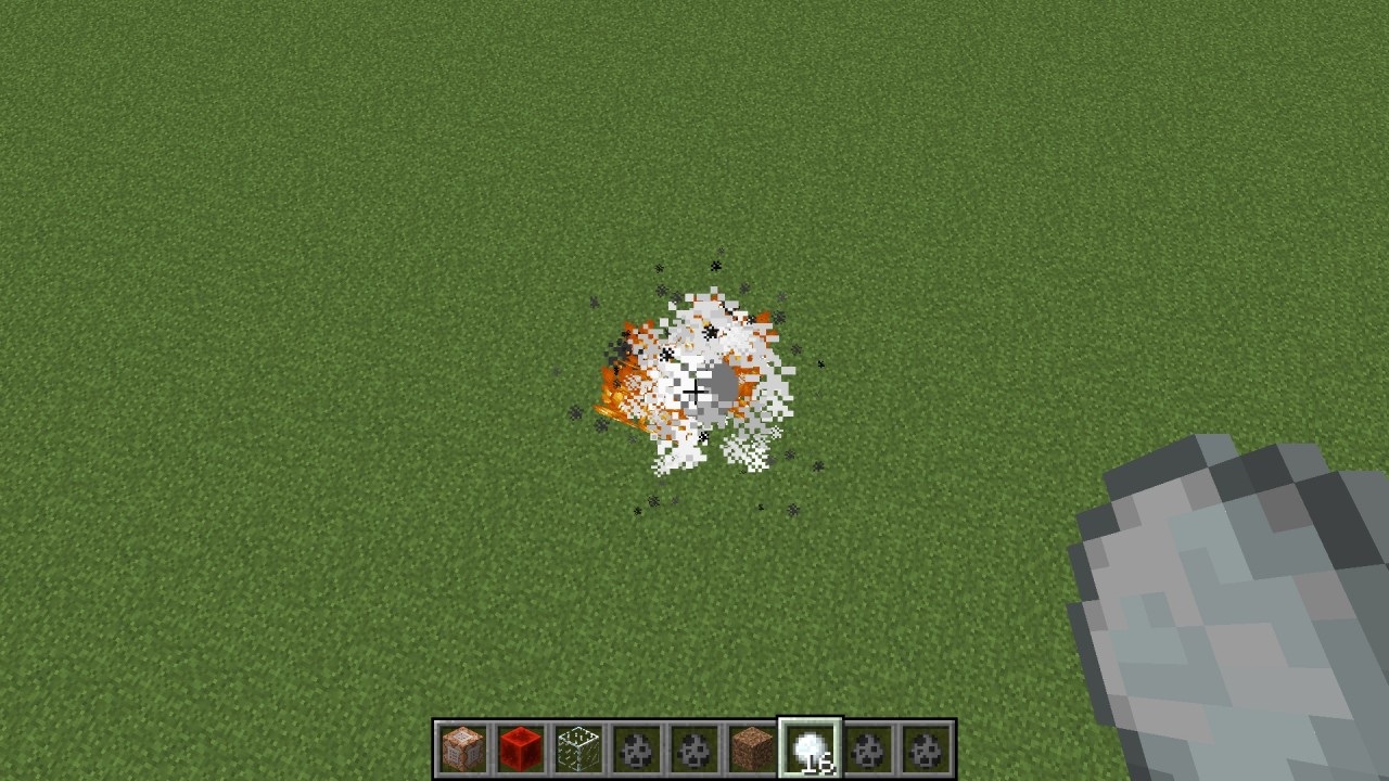 Grenades with only one command! Minecraft Map