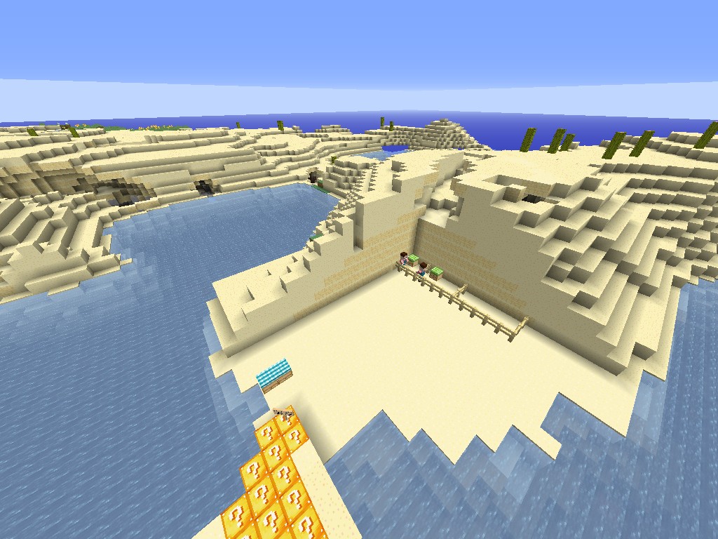 Lucky Block Parkour Minecraft Map