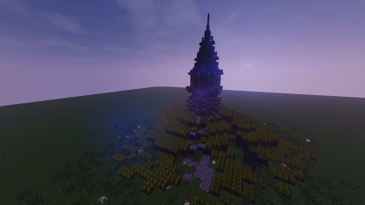 Wheat Field Tower Minecraft Map