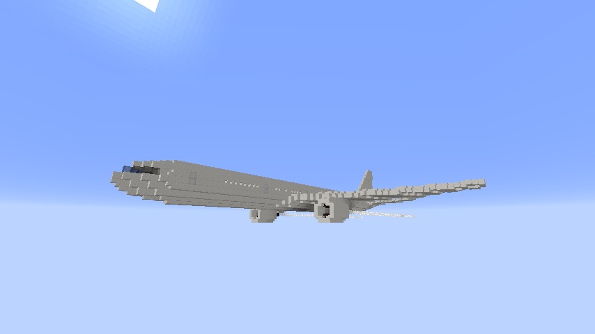 1:1 Boeing 777-300ER Minecraft Map