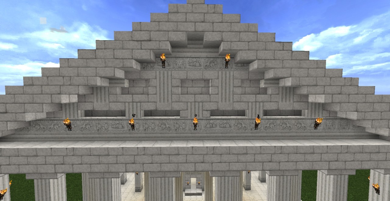 Roman Temple Minecraft Map