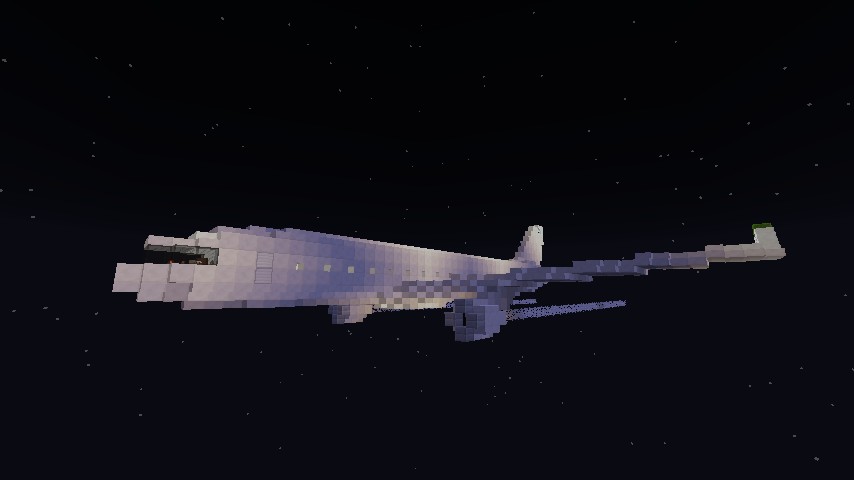 1:1 Airbus A320-200 Minecraft Map