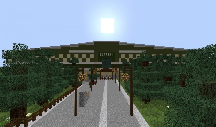 Soarin' Over California in Minecraft Minecraft Map