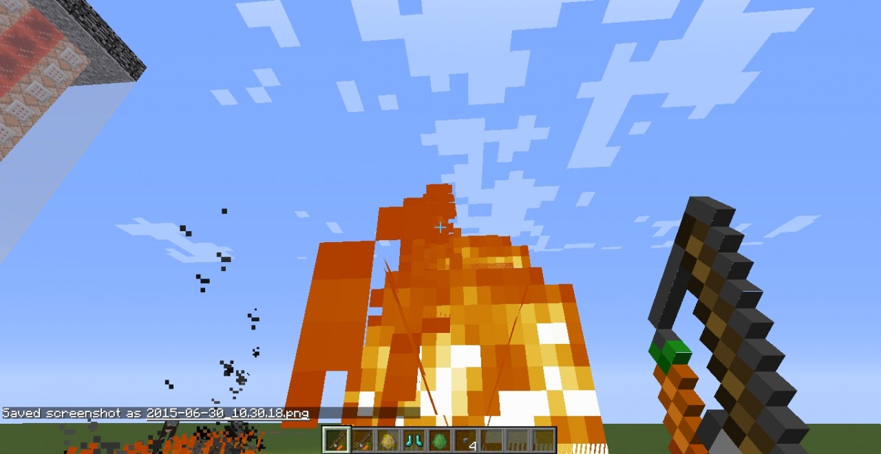 Handheld Weapons In One Command Minecraft Map