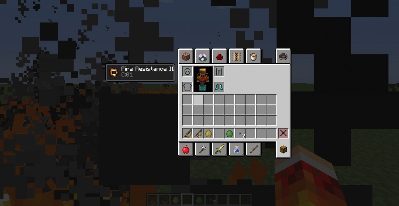 Handheld Weapons In One Command Minecraft Map