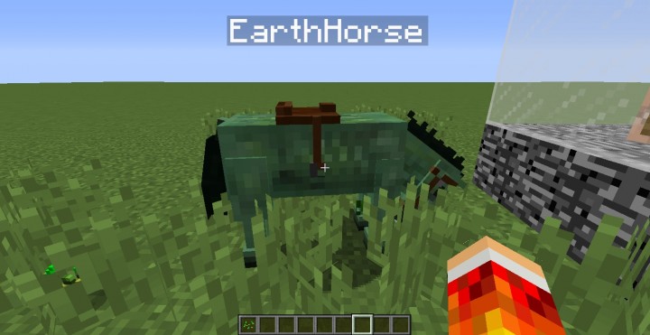 Elemental Horses in One Command Minecraft Map