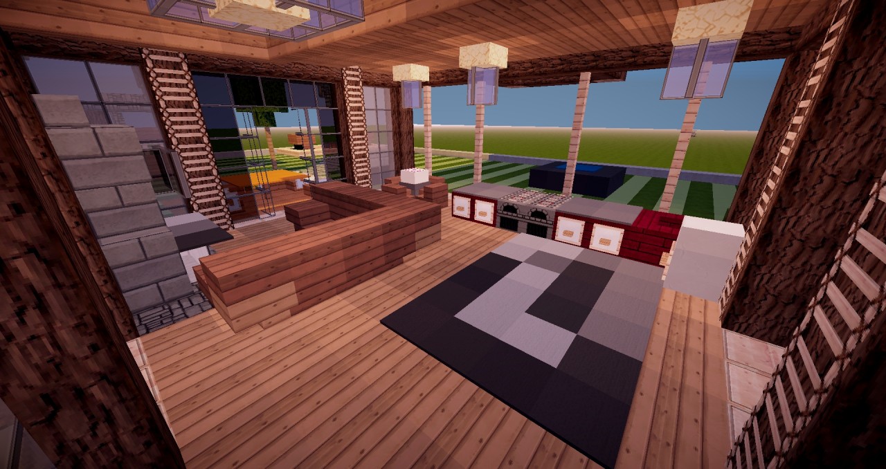 Shed style Home Minecraft Map