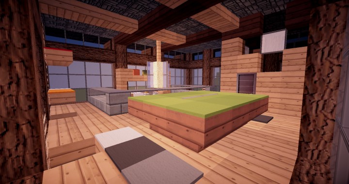 Shed style Home Minecraft Map